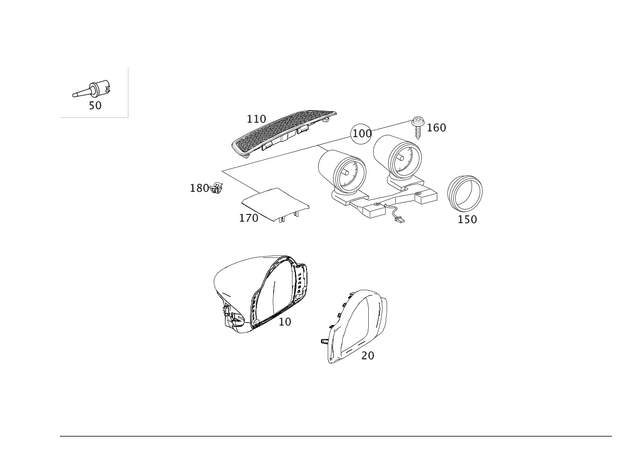 4515420491 - Trim, Cockpit Area 2011-2018 Smart Fortwo | Mercedes-Benz ...