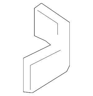 2006-2014 Lexus Upper Retainer 52562-53010 | OEM Parts Online