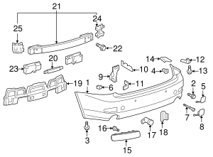 2009-2013 Lexus Bumper Cover 52159-53929 | OEM Parts Online