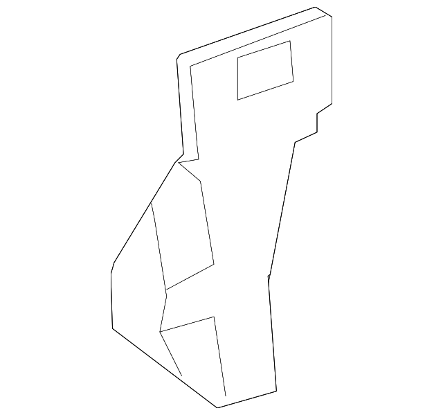 52156-53010 - Bumper Cover Support Rail - 2006-2014 Lexus | DiscMonster