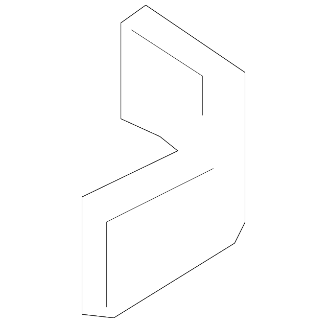 2006-2014 Lexus Upper Retainer 52562-53010 | OEM Parts Online