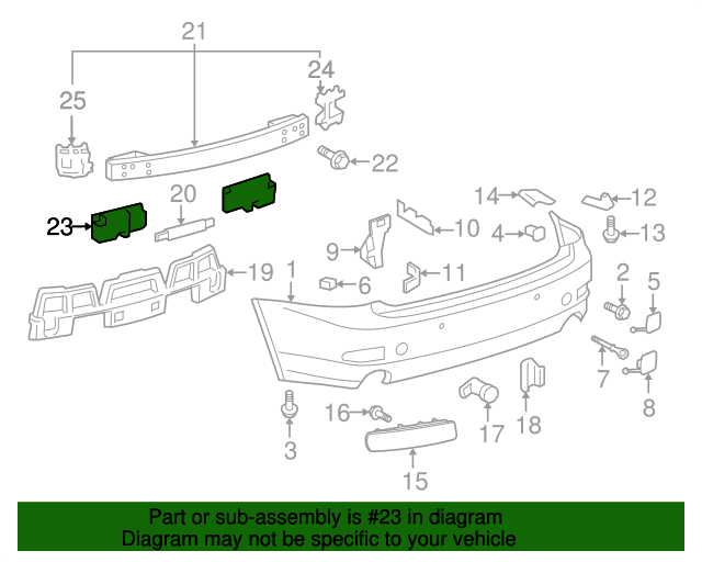 2006-2013 Lexus Outer Reinforced 52188-53020 | toyolexparts