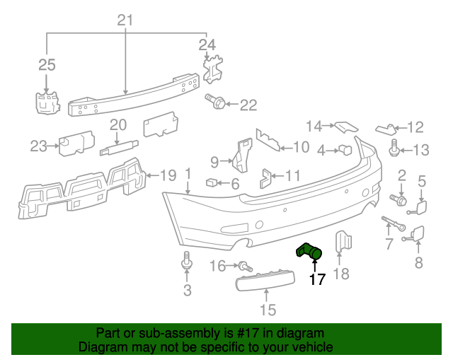 2006-2013 Lexus Sensor 89341-30010-A3 | OEM Parts Online