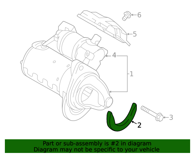 2015-2024 Hyundai Starter Pad 36115-3C240 | OEM Parts Online