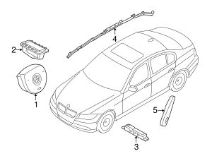 Genuine BMW 72-12-7-272-749 | Head Air Bag | FREE Shipping on Most ...