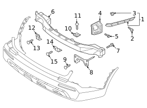 2021-2023 Kia Sorento Lower Bracket 86616-R5000 | Genuine Kia Parts ...
