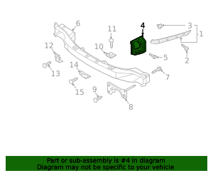 86616-R5000 - Lower Bracket 2021-2023 Kia Sorento | Kia.Parts Store
