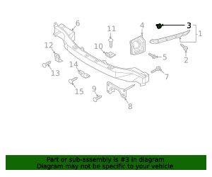 86625-B1000 - Side Bracket Retainer 2016-2024 Kia | Kia.Parts Store