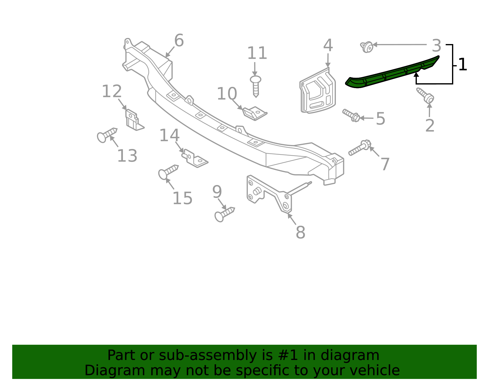 86652-R5000 - Upper Mount 2021-2023 Kia Sorento | Kia.Parts Store