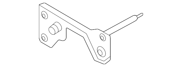 86647-R5000 - Bumper Impact Bar Bracket 2021-2025 Kia Sorento | Kia ...