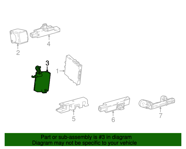 897B0-47380 - Receiver - 2021-2022 Toyota | OEM Genuine Toyota Parts
