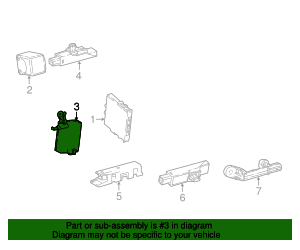 897B0-47380 - Receiver - 2021-2022 Toyota | OEM Genuine Toyota Parts