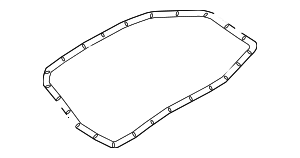 2004-2007 Audi Pan Gasket 09E-321-371 | Audi USA Parts