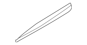 80871-9UA0A - Lower Molding 2015-2021 Nissan Murano | Nissan Wholesale ...