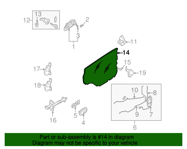 0K2NA-58861 - Inner Cover 2002-2004 Kia Spectra | Kia.Parts Store