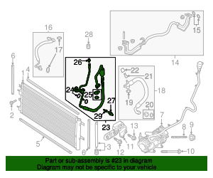 2013-2024 Ford Hose & Tube Assembly O-Ring DS7Z-19B596-A | OEM Parts Online