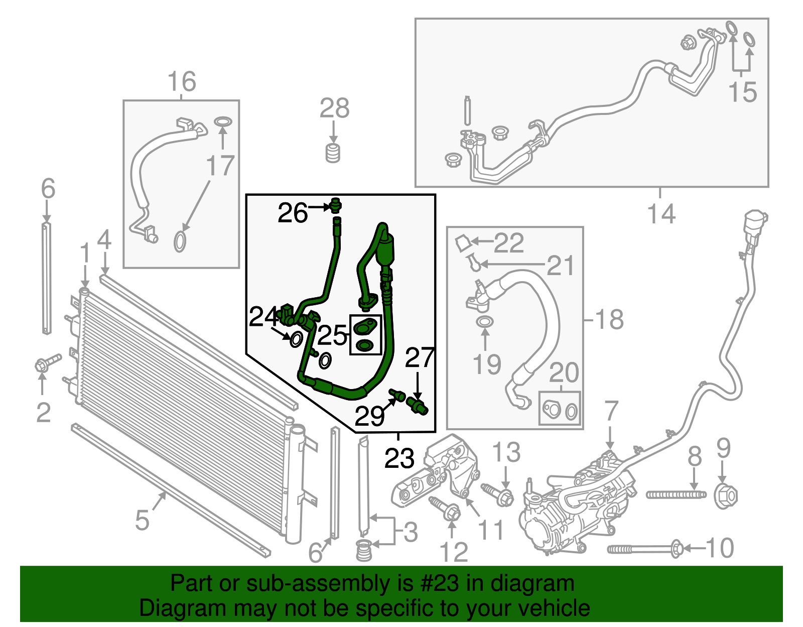 2013-2020 Ford Hose & Tube Assembly HG9Z-19972-A | OEM Parts Online