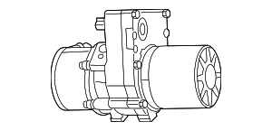 2014-2015 Mopar Power Steering Pump 5154663AC | TascaParts.com