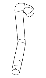 2011-2015 Mopar Power Steering Return Hose 52124650AH | TascaParts.com