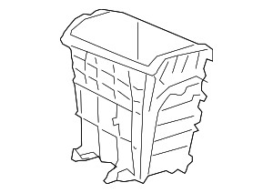 Genuine Toyota Storage Box part# 58812-F4010 for 2018-2022 Toyota C-HR ...