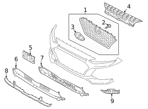 2018-2021 Hyundai Kona Lower Trim 86562-J9010 | OEM Parts Online