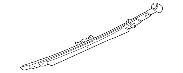2010-2013 Mopar Leaf Spring 4670947AA | TascaParts.com