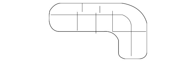2013-2023 GM Inner Exhaust Side Valve Cover Gasket 12634517 GM ...