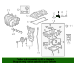 2013-2023 GM Inner Exhaust Side Valve Cover Gasket 12634517 GM ...