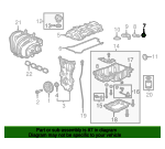 2013-2023 GM Inner Valve Cover Gasket 12627105 GM | GMPartsDirect.com