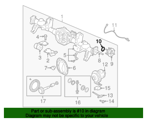 52114079AA - O-Ring - 2005-2010 Jeep | Mopar Parts Canada