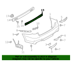 2020-2025 Subaru Legacy Energy Absorber 57705AN30A | Subaru Parts Store