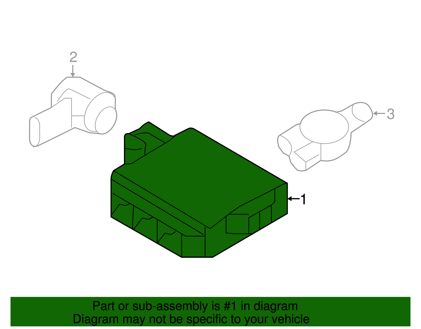 2015-2020 Volkswagen Control Module 5QA-919-294-E | VW Direct Auto Parts