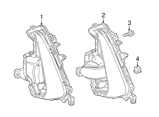 81510-47090 - Fog Lamp Assembly 2017-2022 Toyota Prius Prime | Longo ...