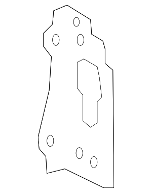 53188-78010 - Side Support Stay - 2016-2018 Toyota RAV4 | Nucar Toyota ...