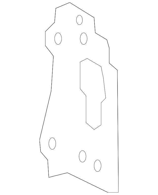 53188-78010 - Side Support Stay - 2016-2018 Toyota RAV4 | Nucar Toyota ...