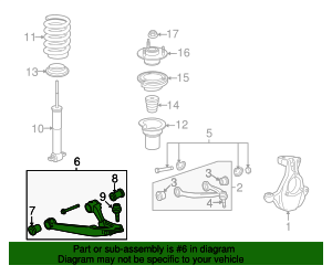 20869201 - Front Driver Side Lower Control Arm 2007-2016 GM | GMPartsNow