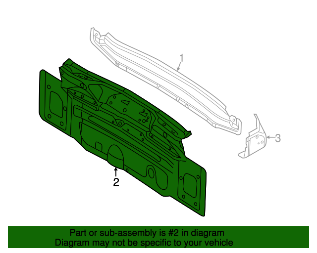4G8-813-331 - Rear Body Panel 2012-2018 Audi | Audi OEM Parts
