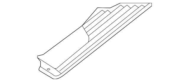 2013-2020 Nissan Pathfinder Rear Sill Plate - Driver's Side (LH) 769B7 ...