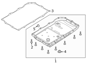 2019-2022 Mopar Transmission Filter Kit 52854834AB | TascaParts.com