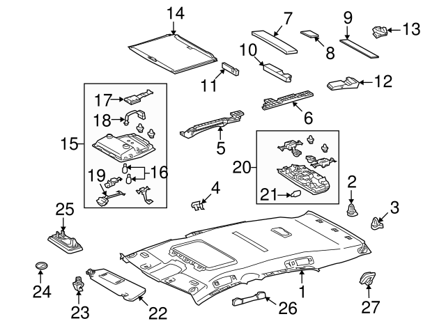 63306-48150-A0 - Sunshade - 2010-2015 Lexus | My L Parts