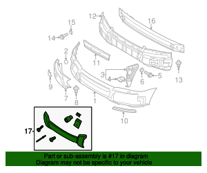 2006-2012 Volvo XC90 Front Bumper Bar 30763522 | TascaParts.com
