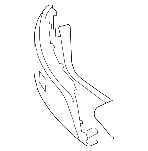 2003-2010 Volvo XC90 Side Cover - Passenger Side (RH) 8648337 ...