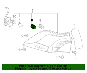 2016-2024 Toyota Stop Lamp Led Unit 81536-42200 | Frontier Toyota