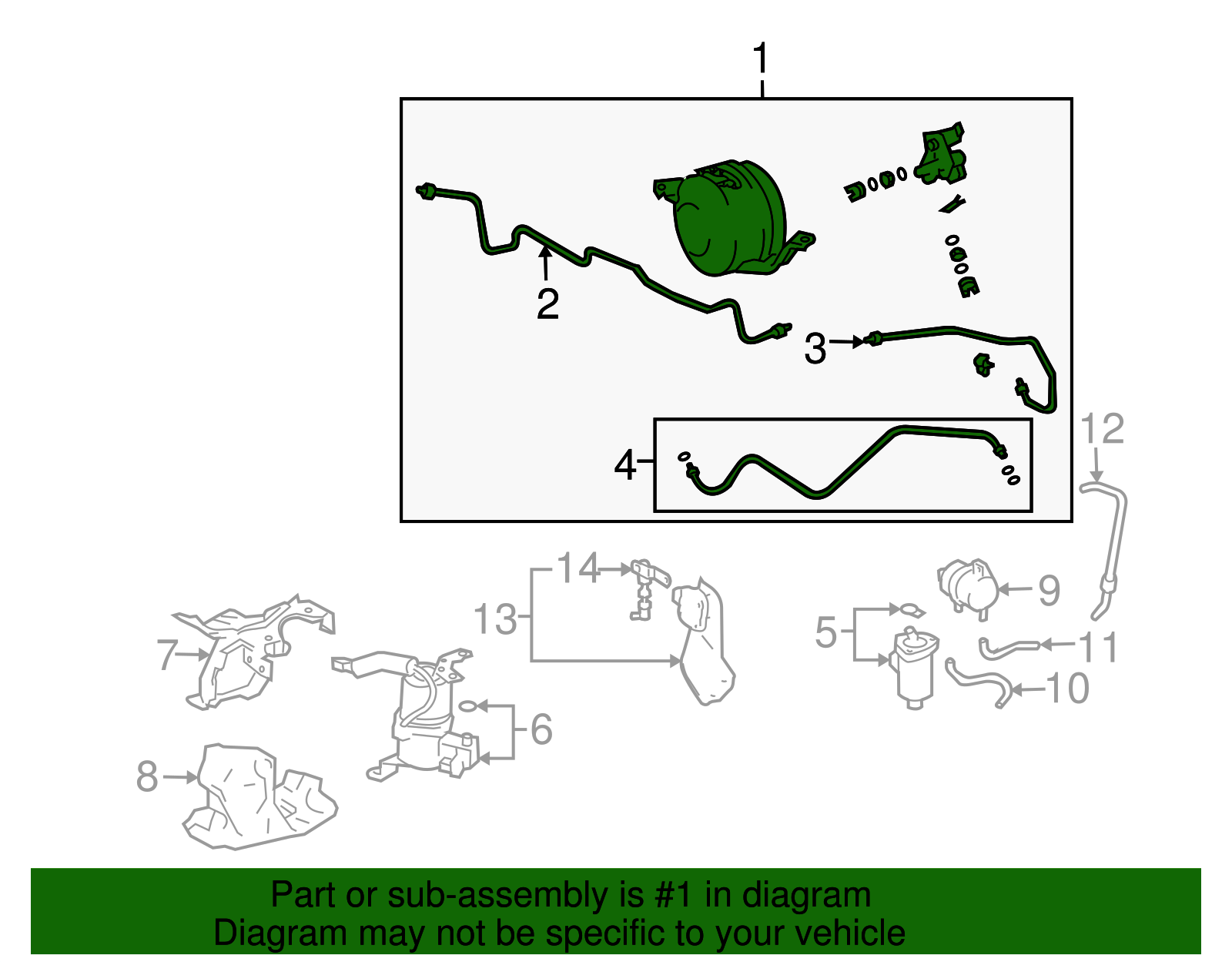 48930-60020 - Reservoir Assembly - 2003-2009 Lexus GX470 | My L Parts