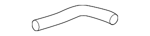 16571-0C120 - Radiator Coolant Hose - 2005-2023 Toyota Tacoma | OEM ...