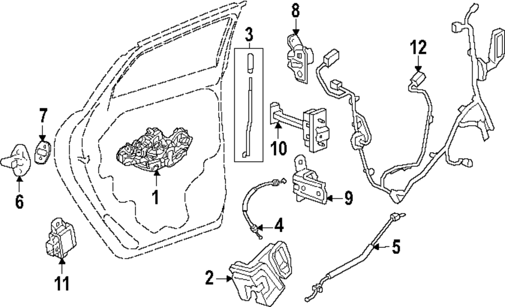 2024 Chevrolet Equinox EV Hinge 85644415 GM | GMPartsDirect.com