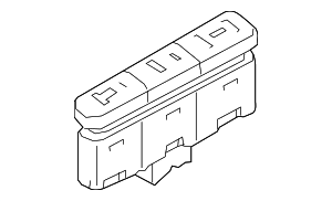 Hyundai - 93310-3N001-VM5 - Seat Heat Switch - 2011-2013 Hyundai Equus ...