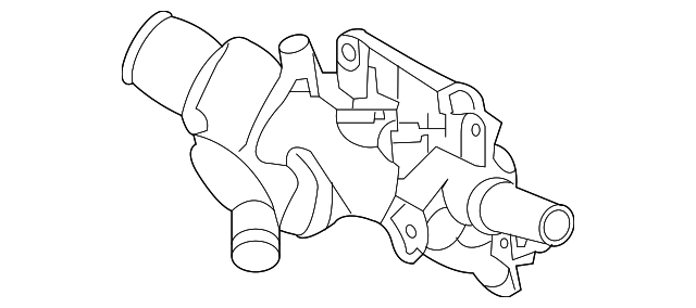 2012-2019 Nissan Water Outlet 11060-3AB1A | Nissan Parts Central