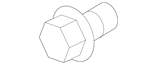 01121-06091 - Pulley Bolt - 1995-2024 Nissan | Nissan OEM Parts Direct
