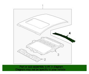 2008-2009 Pontiac G8 Rear Header 92236205 | GMPartsDirect.com